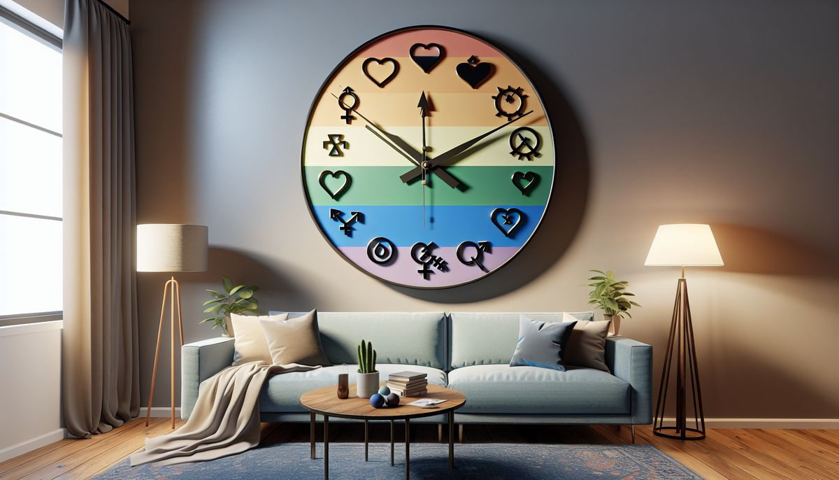 How to Choose an LGBTQ+ Wall Clock for Your Home – Hustler - Lift, Love ...