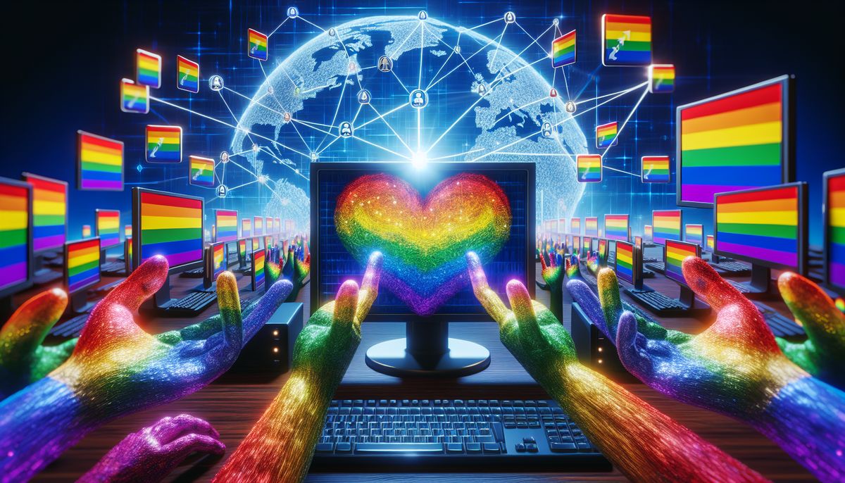 Finding LGBTQ+ Community Support Online – Hustler - Lift, Love, Play