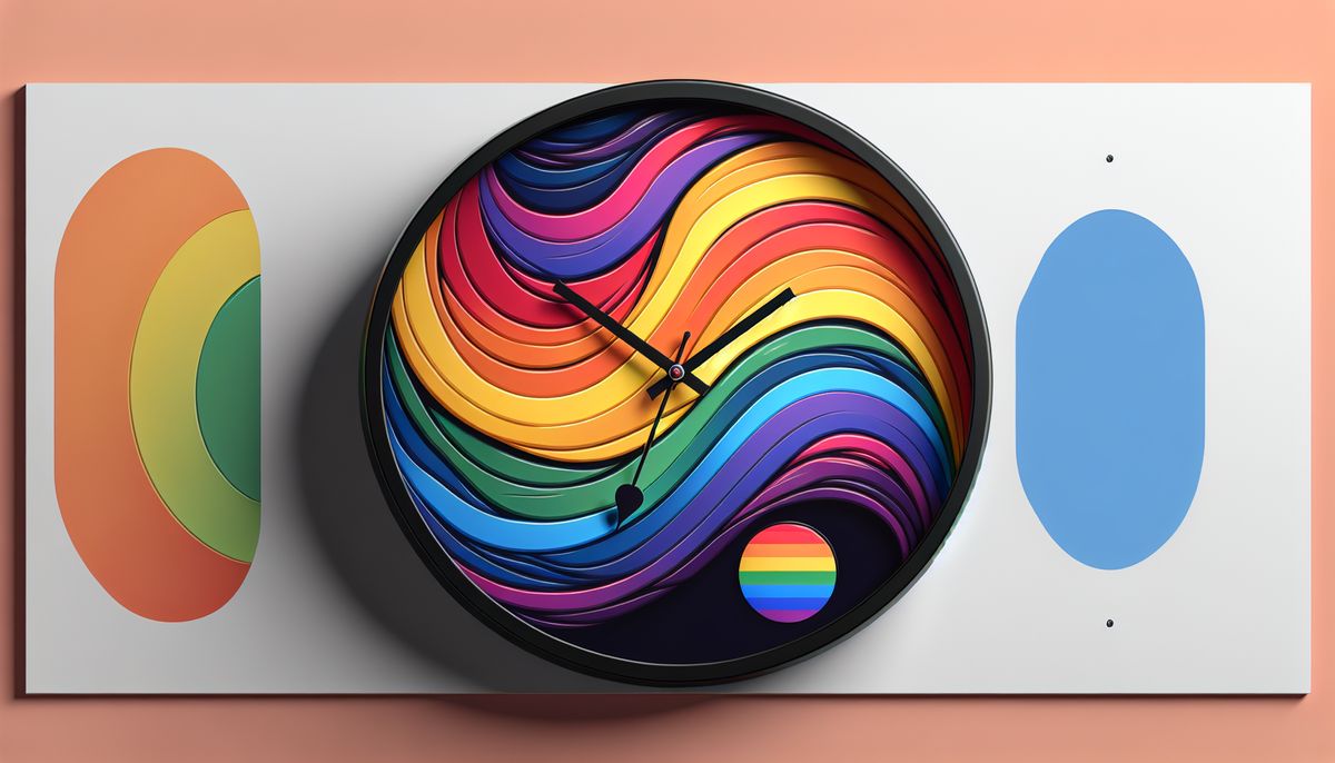 How to Choose an LGBTQ+ Wall Clock for Your Home – Hustler - Lift, Love ...