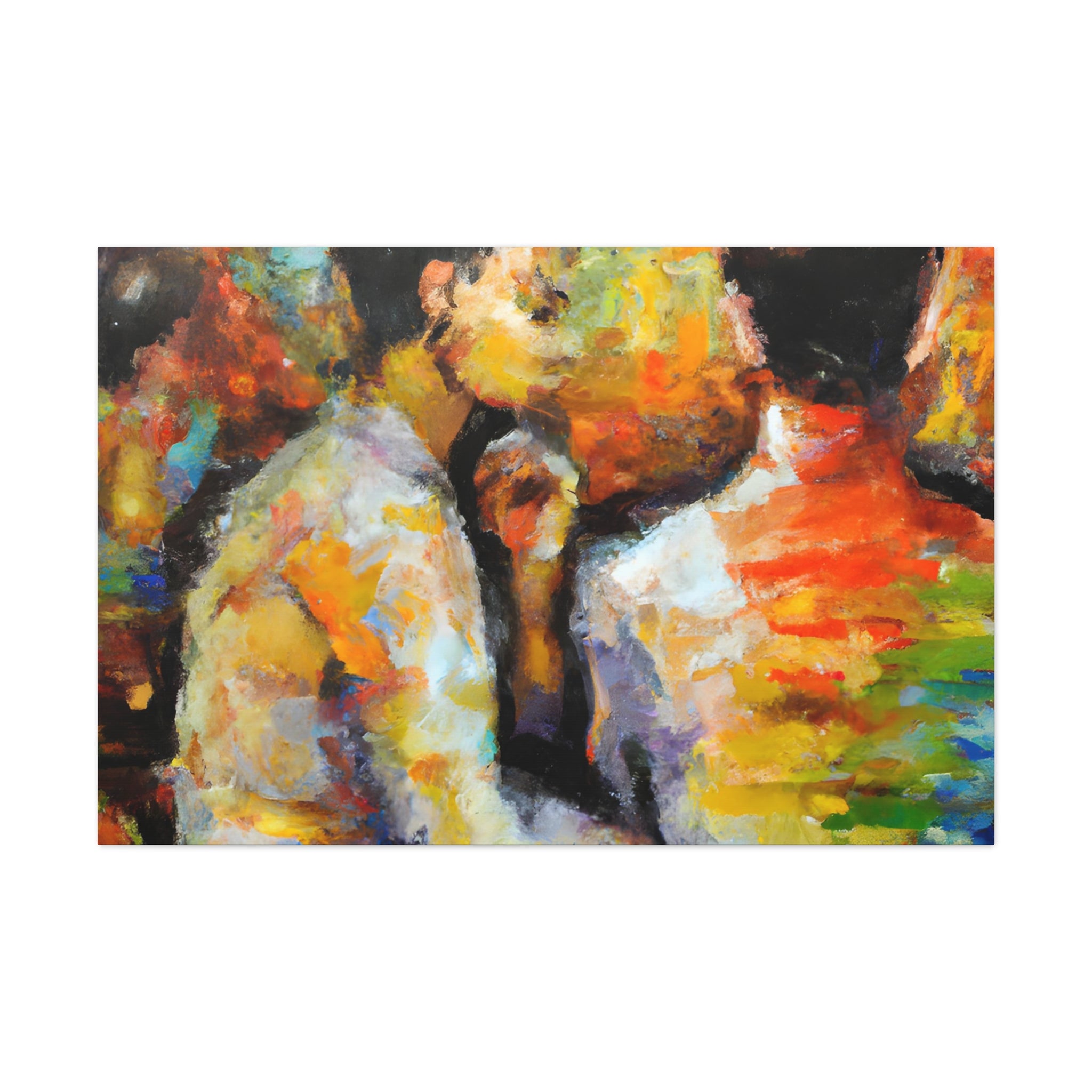 Maxwell - Gay Love Canvas Art – Hustler - Lift, Love, Play