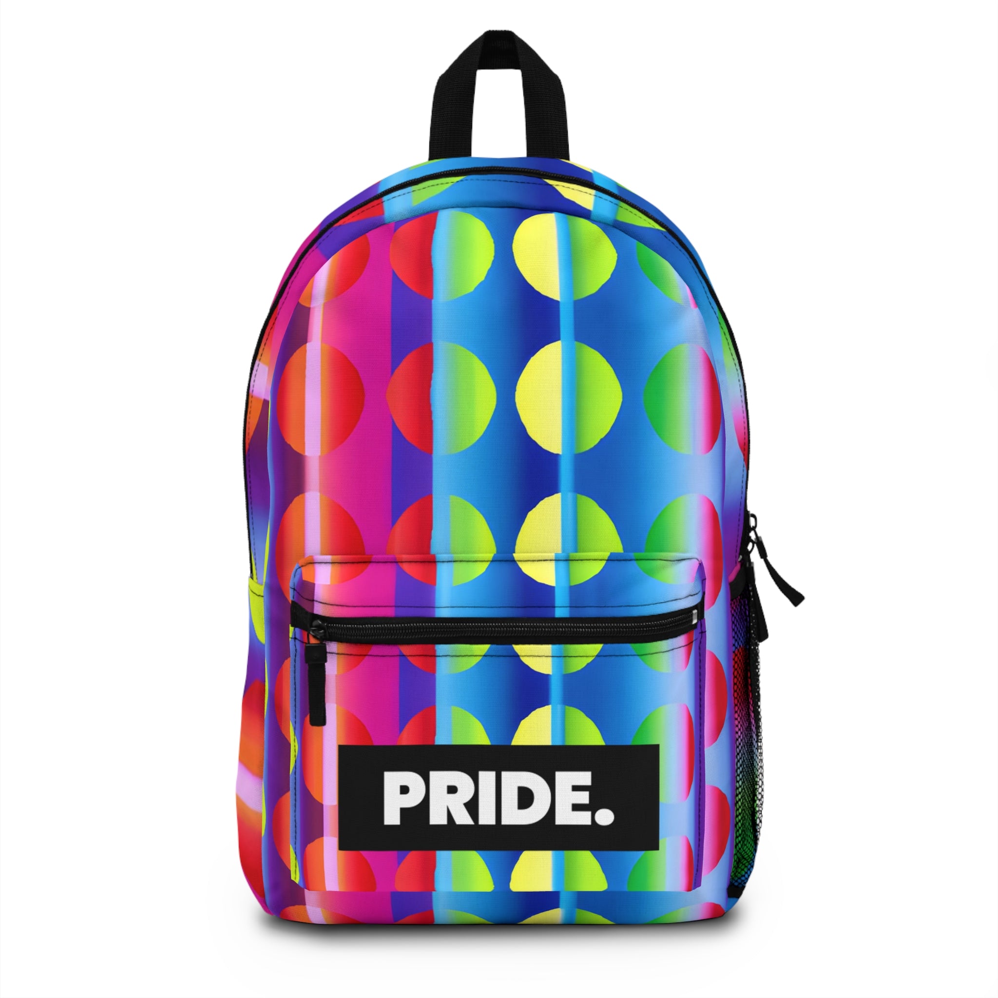 MizGlamorzo - Gay Pride Backpack – Hustler - Lift, Love, Play