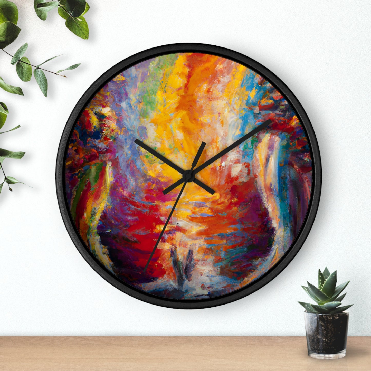 Florenzia - Gay Hope Wall Clock – Hustler - Lift, Love, Play